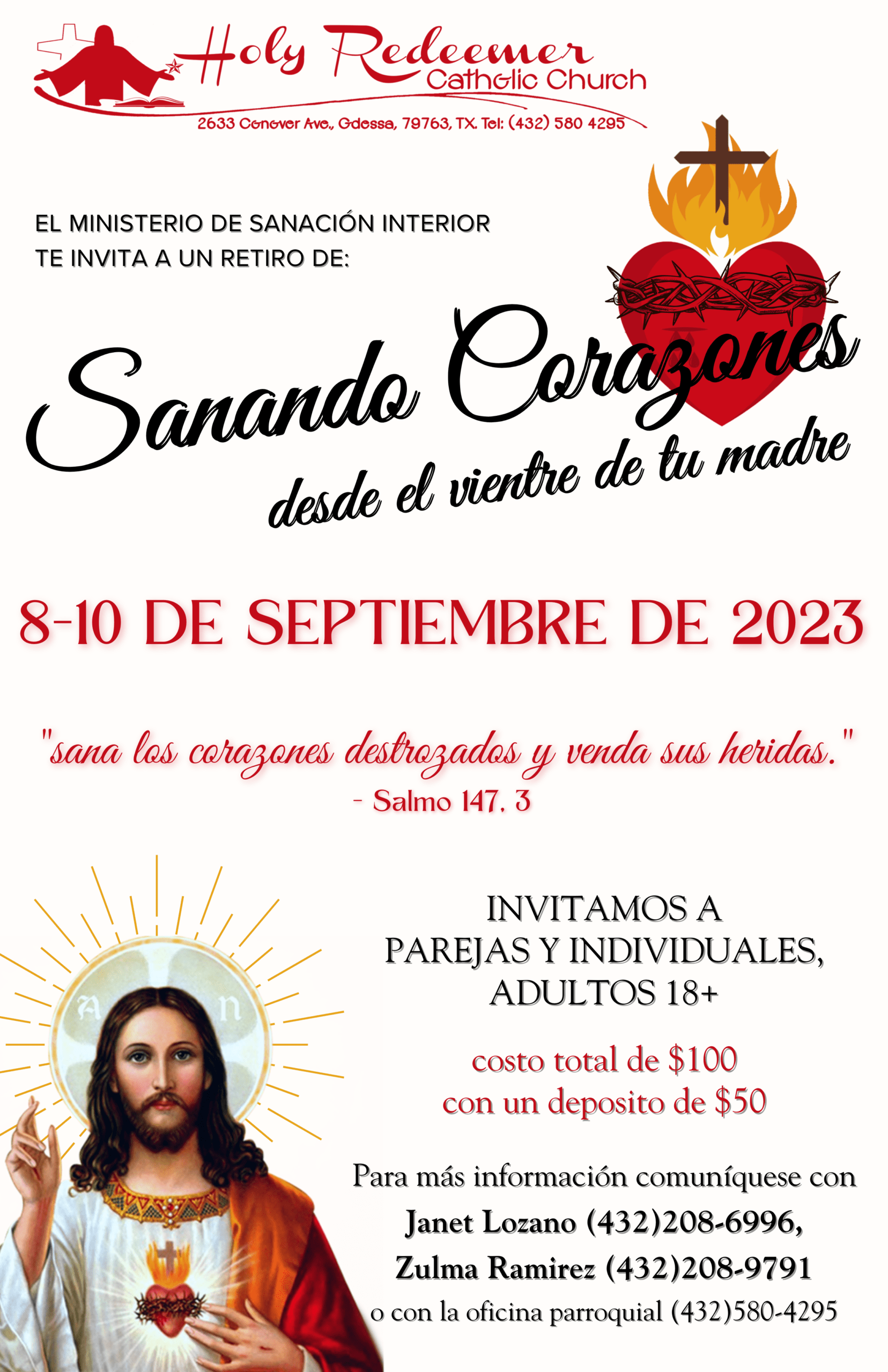 Sanando Corazones – Holy Redeemer